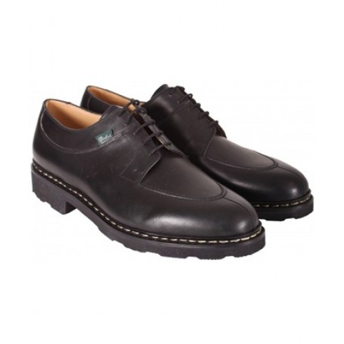 Paraboot Avignon Griff Lis Noir Black Mens Lace Up Shoes